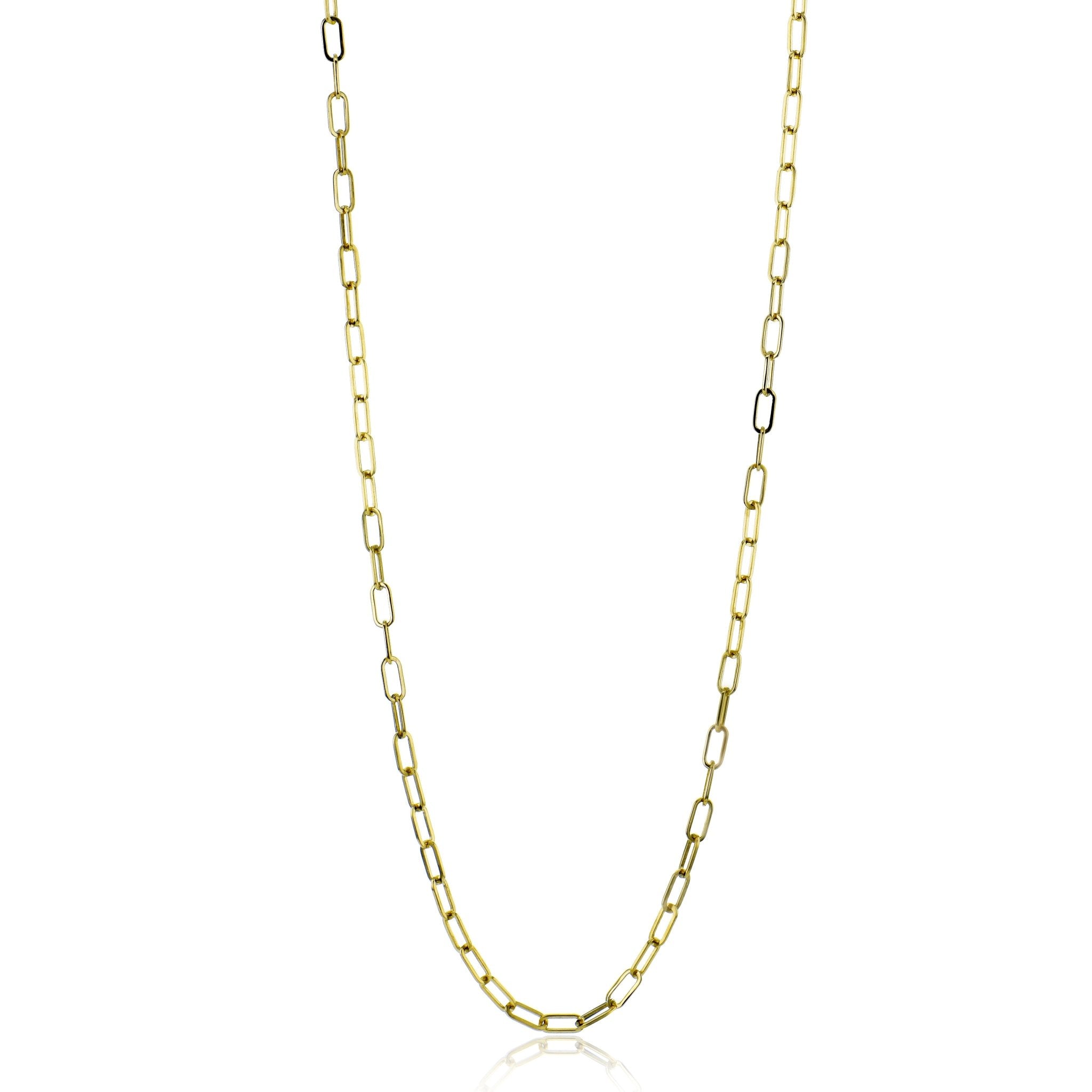 Chain Link Necklace in 18k Gold – Simon G. Jewelry