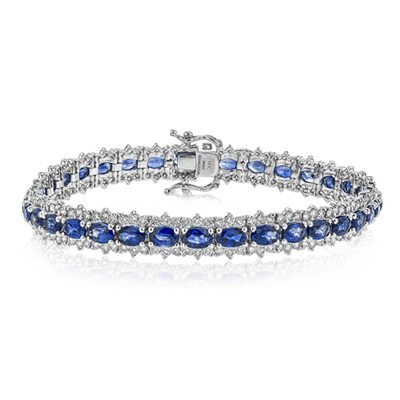 Color Bracelet in 18k Gold with Diamonds – Simon G. Jewelry