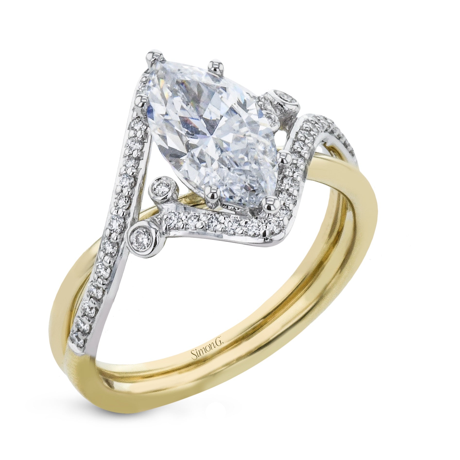 how to draw a marquise diamond